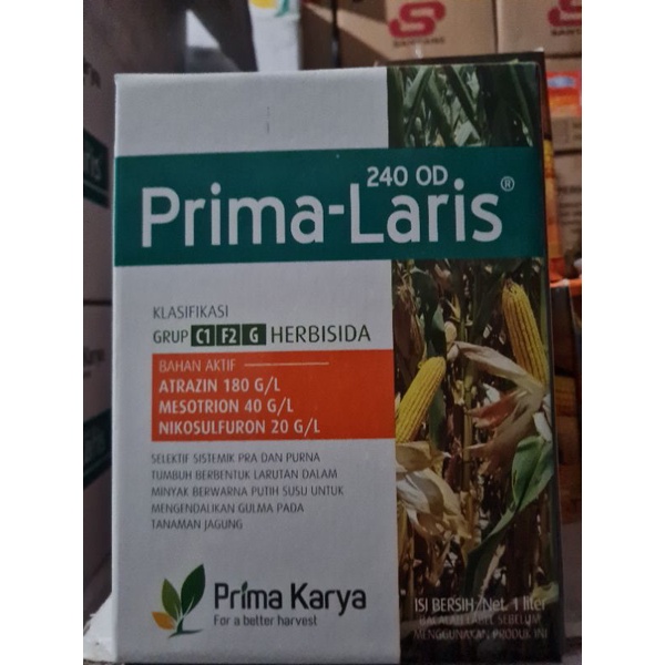 Jual obat rumput Prima laris 1lt jagung tidak mati | Shopee Indonesia