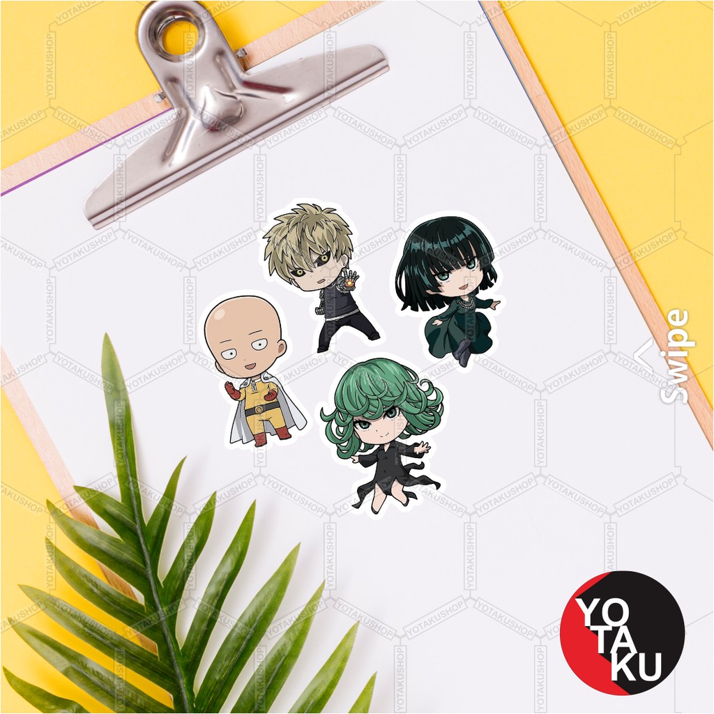 Jual Stiker Sticker Anime One Punch Man SA10001 YOTAKUSHOP | Shopee ...