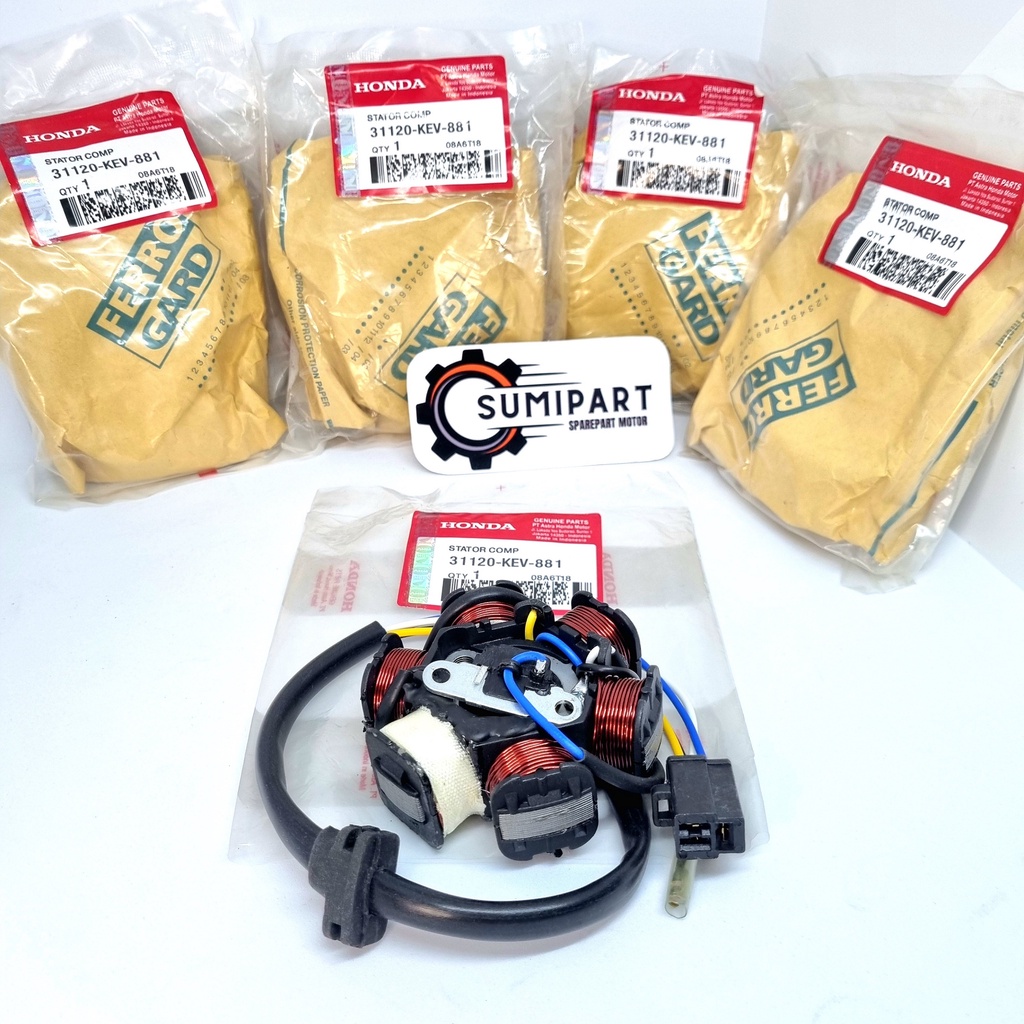 Jual Spul Spull Assy Stator Comp Motor Honda Supra X Lama Revo Grand Fit New KEV | Shopee Indonesia