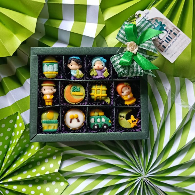 Jual S12 kado coklat idul Fitri 1446h isi parcel hampers hadiah lebaran ...