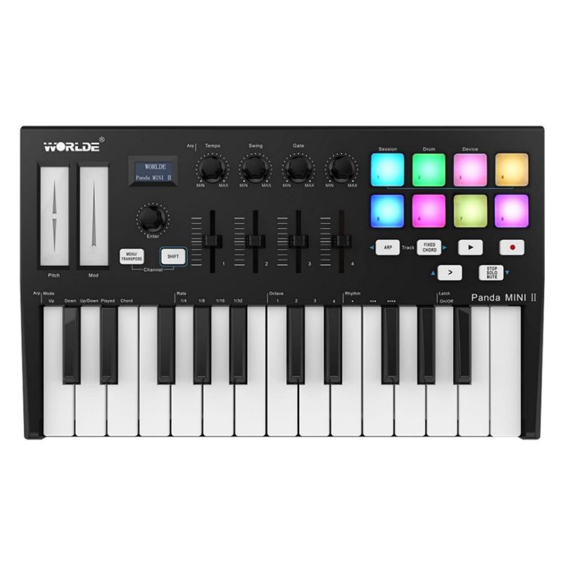 Jual Worlde Panda Mini II - Advanced Portable Mini USB MIDI Controller ...
