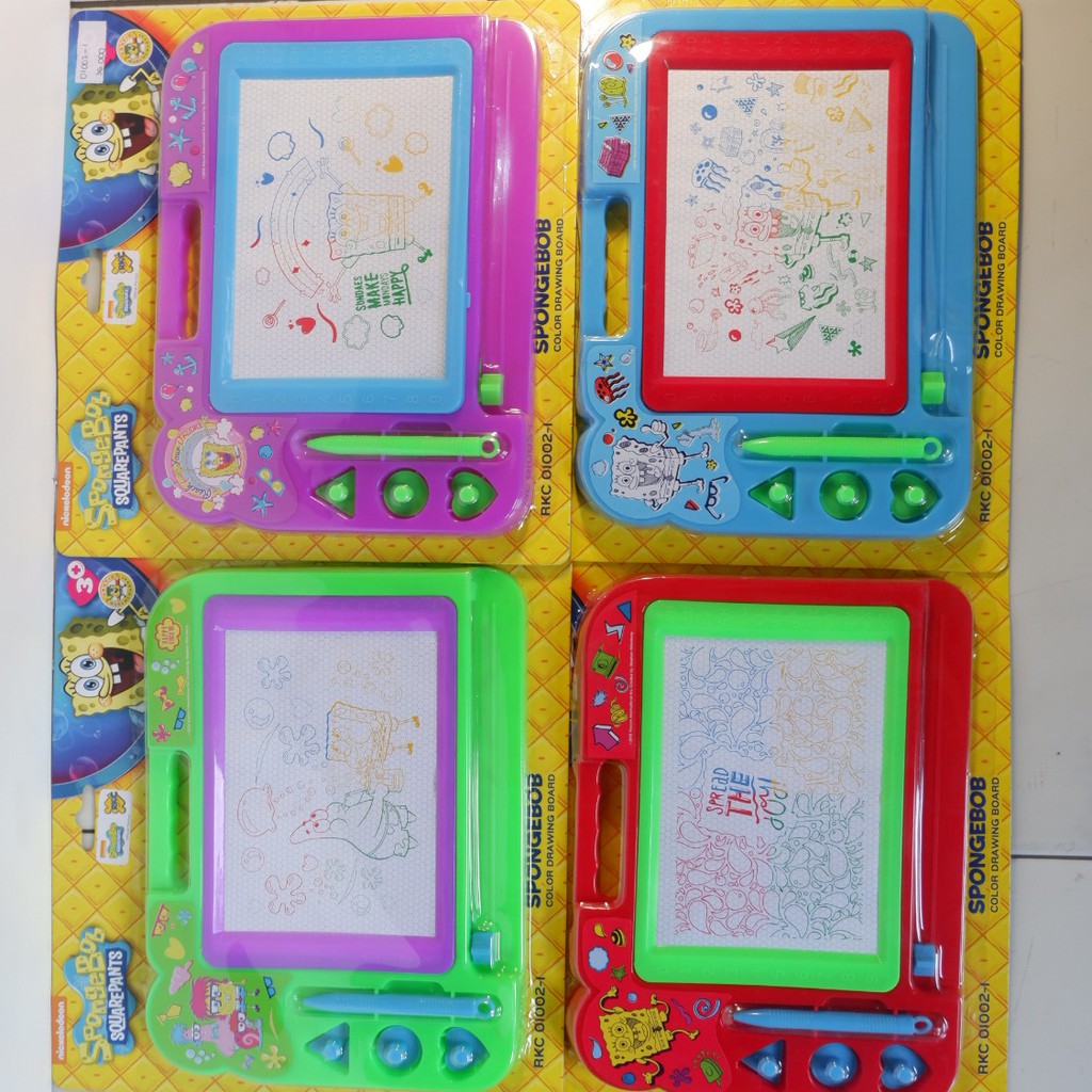 Jual SPONGEBOB COLOR DRAWING BOARD, PAPAN MENGGAMBAR MAGNET ANAK ...
