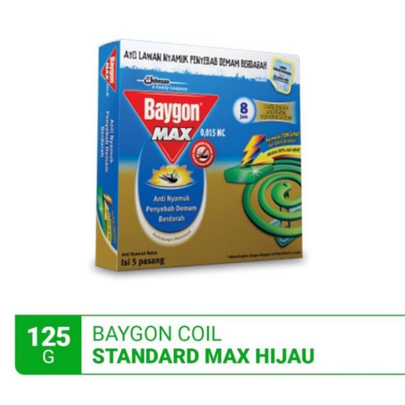 Jual Baygon Coil Max Standard / Jumbo - Obat Nyamuk Bakar Lavender / Fresh Scent / Dengue Box 5 ...