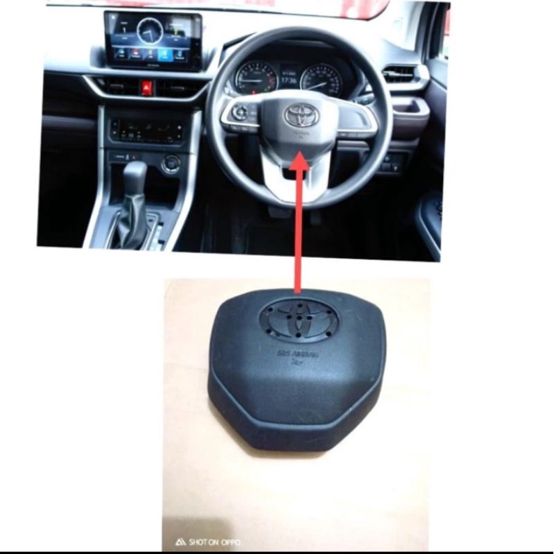 Jual cover airbag stir steering avanza dan veloz 2022 original ready ...