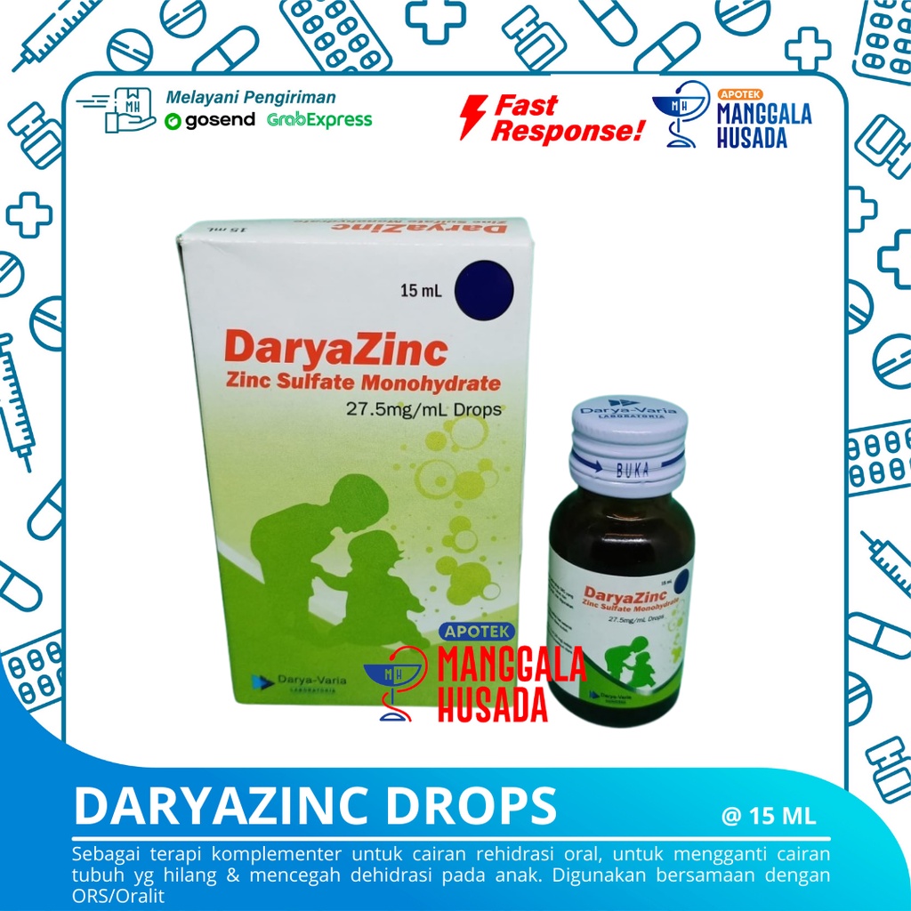 Jual DARYAZINC DROPS @ 15 ML | Shopee Indonesia