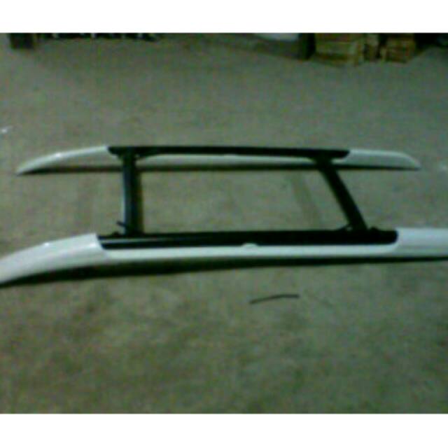 Jual roof rail mobil roofrail cet body model xtrail XPander / X-pander ...