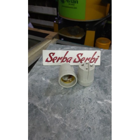 Jual {FITTING LAMPU DOWNLIGHT}Sarang downlight keramik e27 /pcs ...