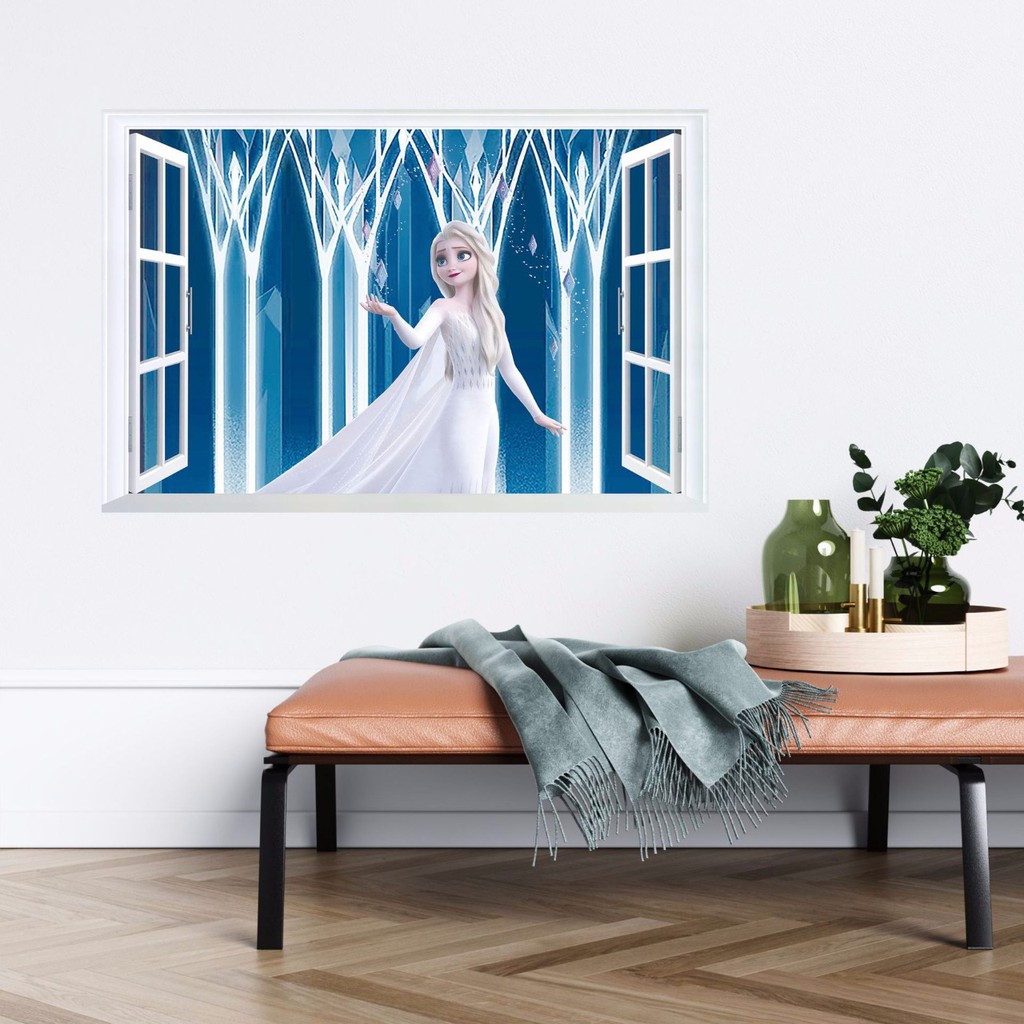 Jual GM- STIKER DINDING FROZEN STIKER DISNEY WALLSTIKER TEMBOK STIKER ...