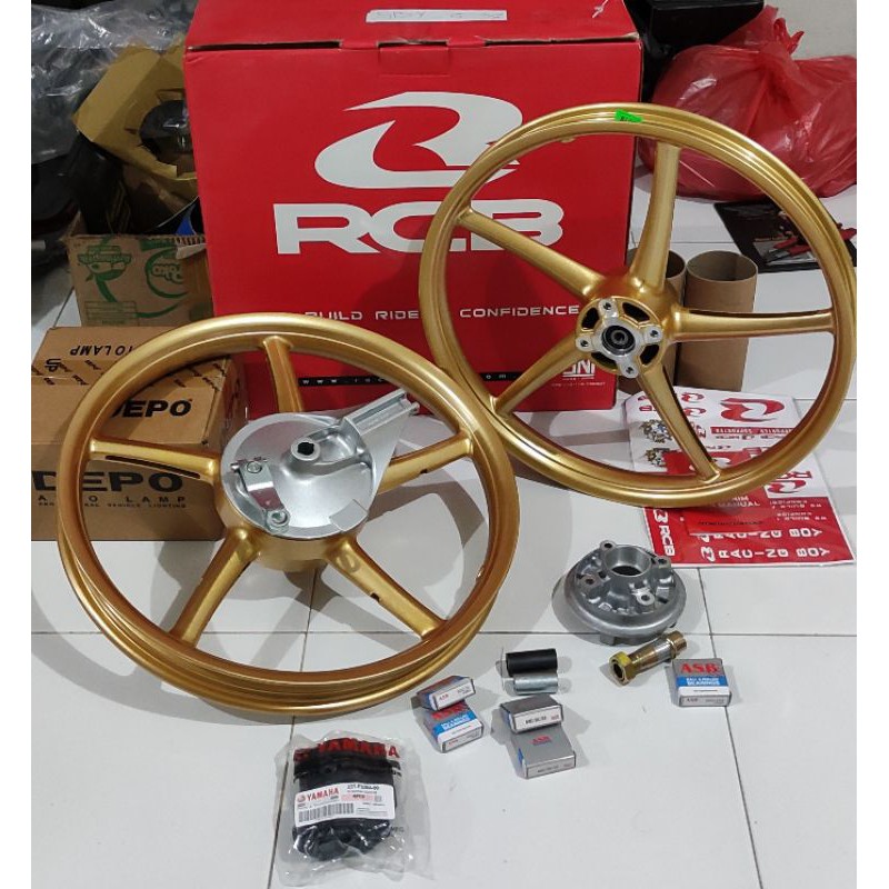 Jual Velg RCB SP522 SP500 Full set PNP Honda GL MP CB | Shopee Indonesia
