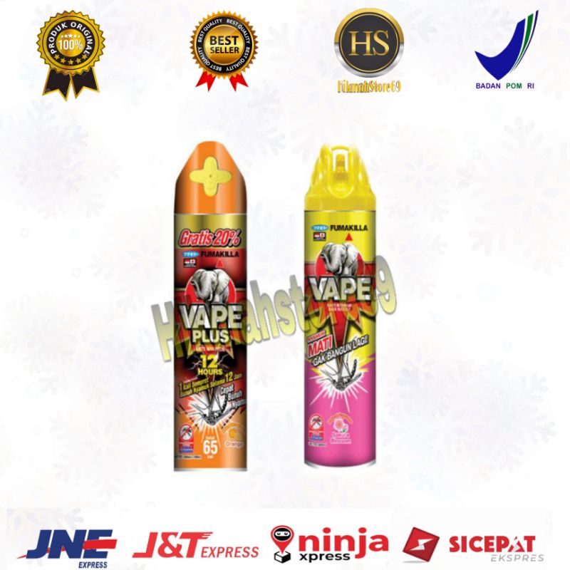 Jual Vape Plus Obat Nyamuk Spray Fumakilla 500Ml | Shopee Indonesia