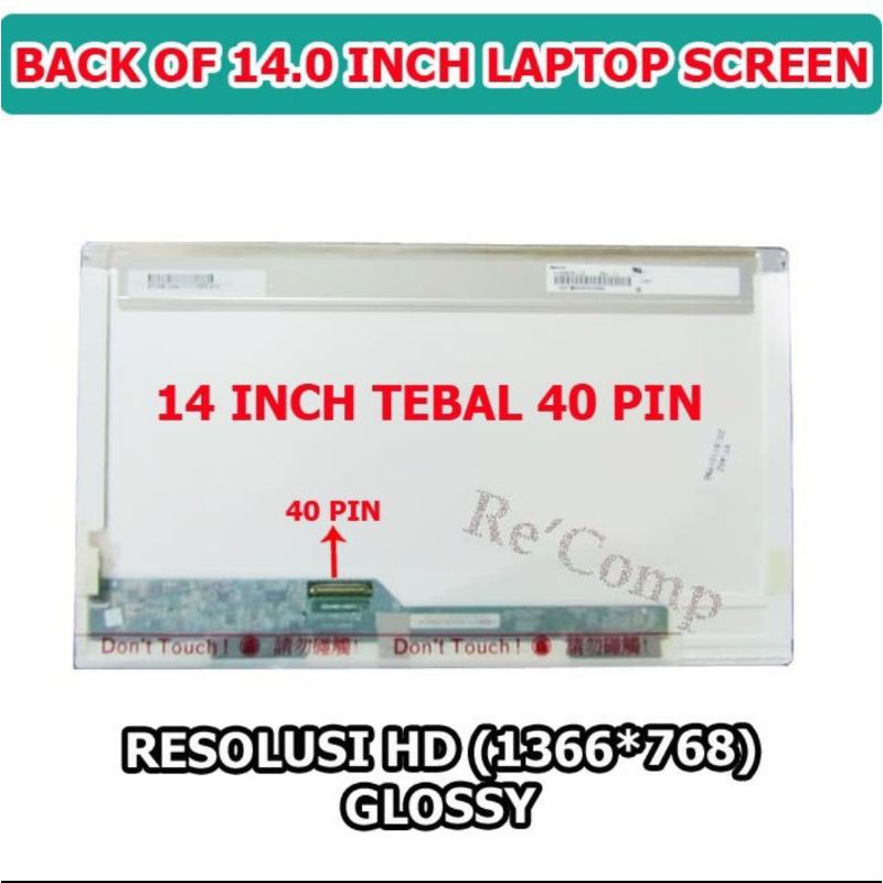 Jual Jual original layar LCD LED panel screen laptop Samsung NP270 ...