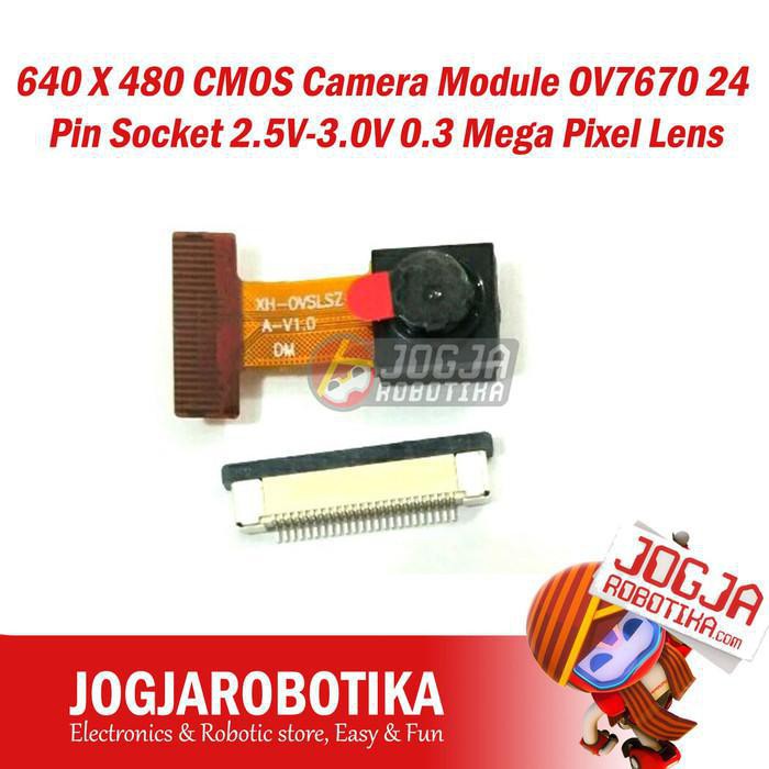 Jual 640 X 480 Cmos Camera Module Ov7670 24 Pin Socket 2 5v3 0v 0 3mp Shopee Indonesia