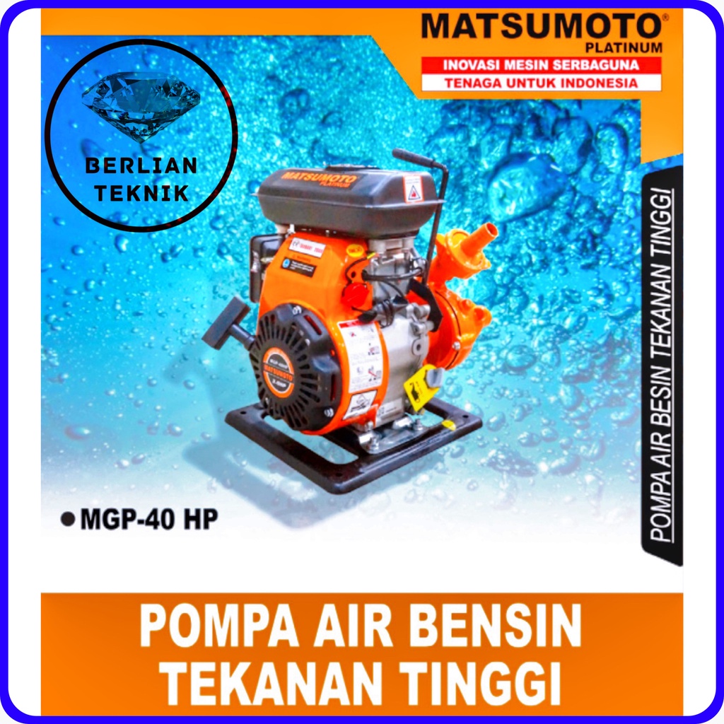 Jual Mesin Pompa Air Pemadam Bensin Tekanan Tinggi Gasoline Fire Water ...