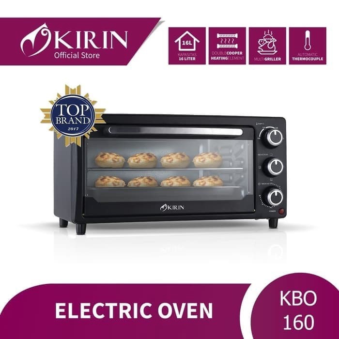 Jual Kirin KBO-160 Oven Listrik Kapasitas 16 Liter Low Watt | Shopee Indonesia