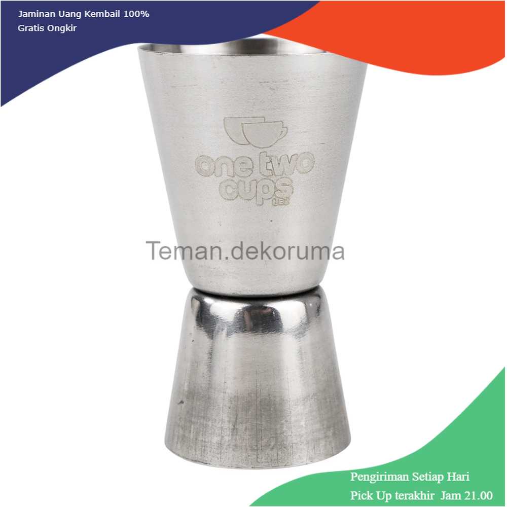Jual TD-AD1 One Two Cups Gelas Ukur Jigger Bartender Double Shot 15 30 ml LE2 | Shopee Indonesia