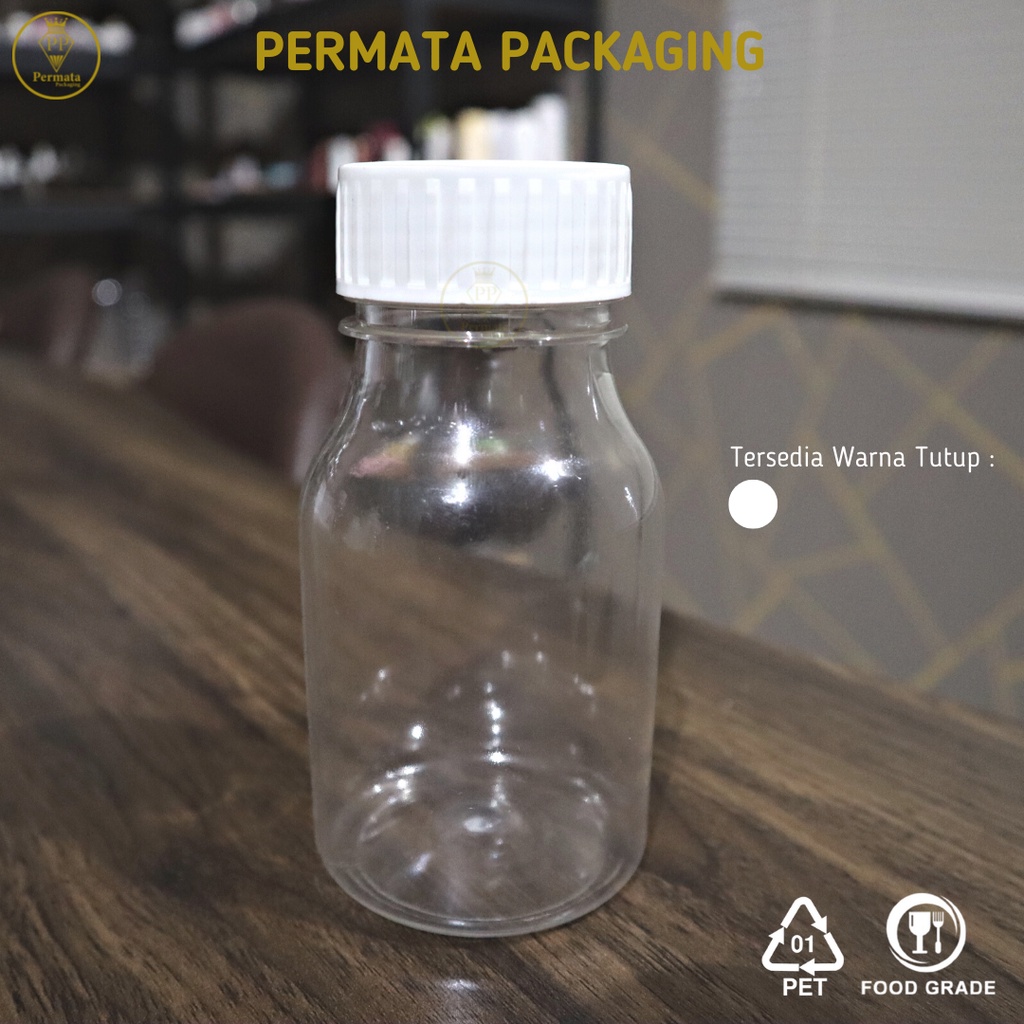 Jual Botol Plastik PS 250ml Non Segel / Botol Madu 250ml Non Segel | Shopee Indonesia