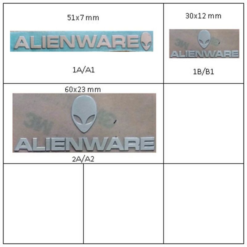 Jual Stiker Sticker Logo Alienware | Shopee Indonesia