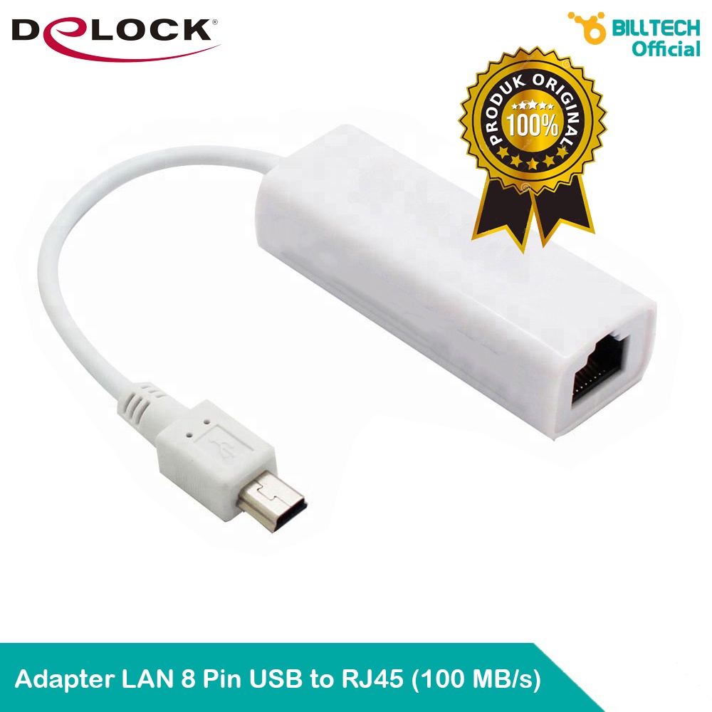 Jual DeLOCK 8 Pin USB to RJ45 LAN Cable Adapter | Shopee Indonesia