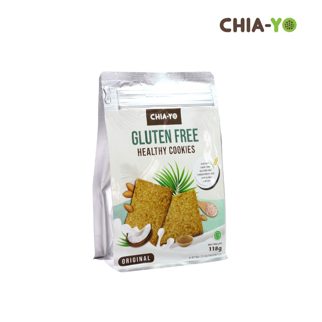 Jual Chia Yo Gluten Free Healthy Cookies 118Gr | Shopee Indonesia