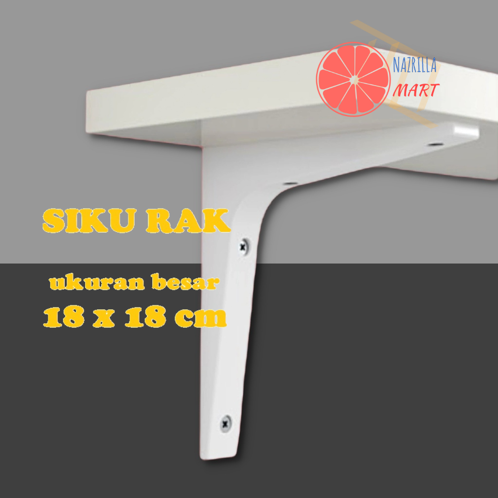 Jual Bracket dinding , siku rak dinding , siku , penyangga rak dinding ...