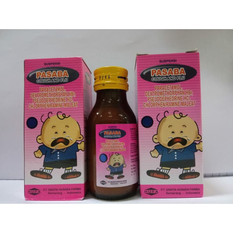 Jual Pasaba Cough & Flu Syrup 60ml | Shopee Indonesia