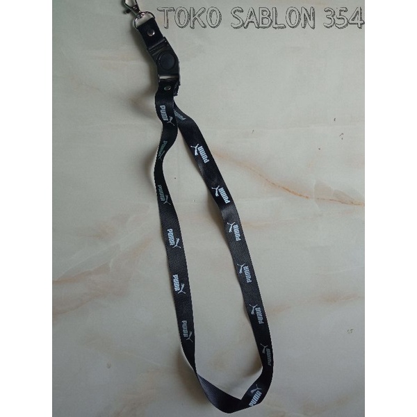 Jual Lanyard PUMA brand olahraga / tali lanyard gantungan leher id car ...