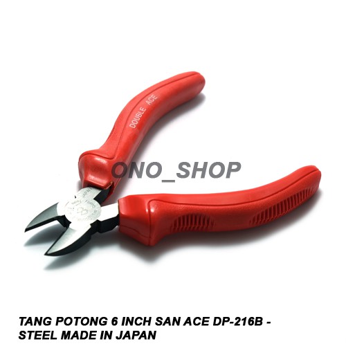 Jual Tang Potong 6 Inch San Ace DP-216B - Steel Made in Japan | Shopee ...