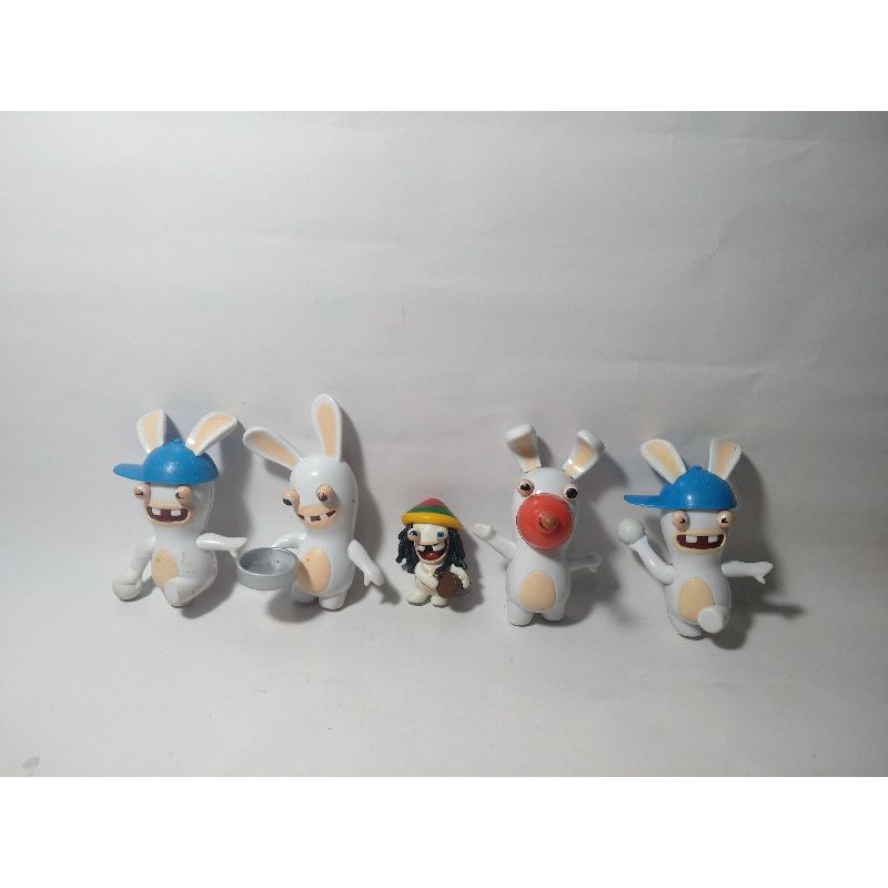 Jual Rabbids Invasion Chaki Kids KFC Meal Toys Mix Kelinci Mainan Toy ...