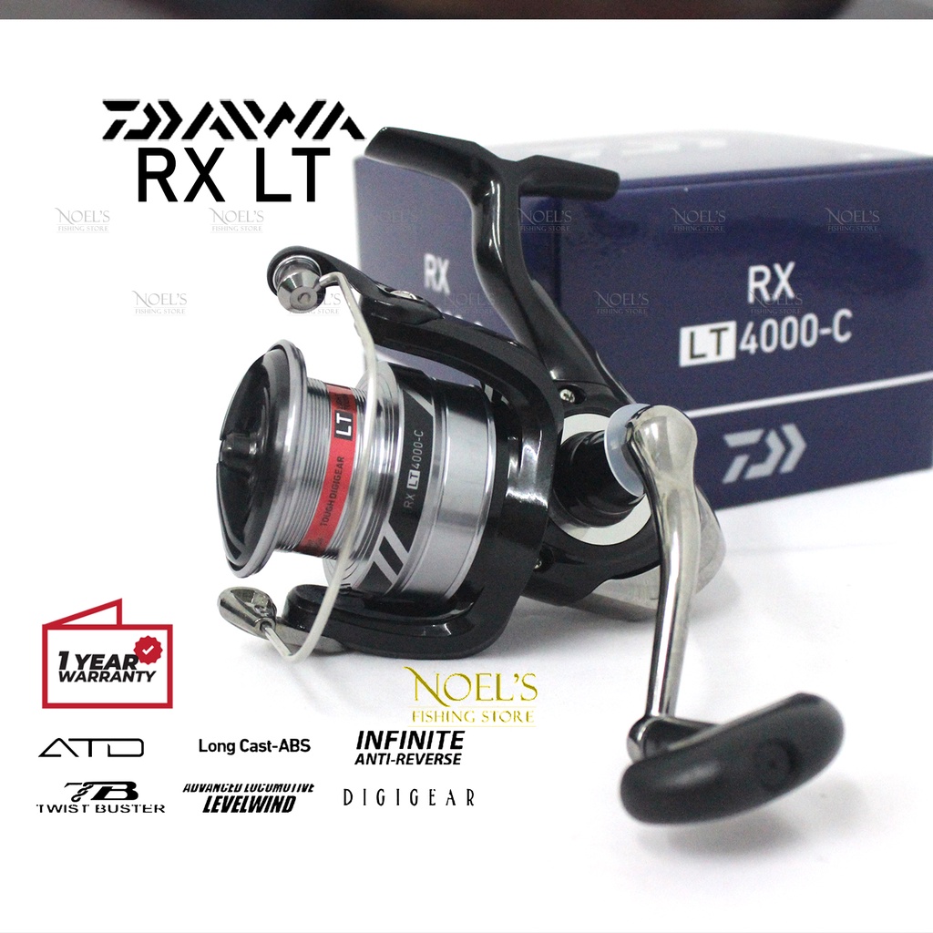 Jual Reel Daiwa RX LT | Light Tough | Resmi | 1000 2000 2500 3000 4000 5000 | Shopee Indonesia