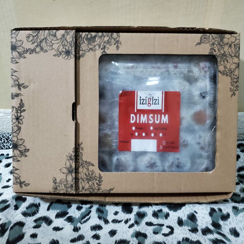 Jual izi6izi Box Gift Hampers Dimsum Frozen isi 50 (HANYA BOX) | Shopee ...