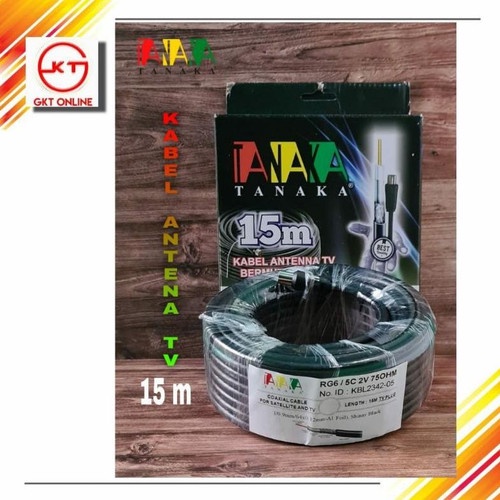Jual Kabel anten tanaka 15m/Kabel anten tanaka 15m murah promo | Shopee Indonesia