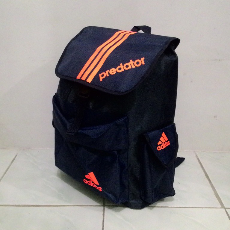 Jual TAS RANSEL ADIDAS PREDATOR (Navy) | Shopee Indonesia