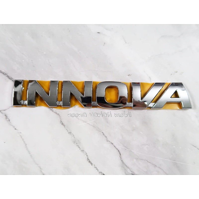 Jual logo emblem new innova reborn venturer tulisan | Shopee Indonesia