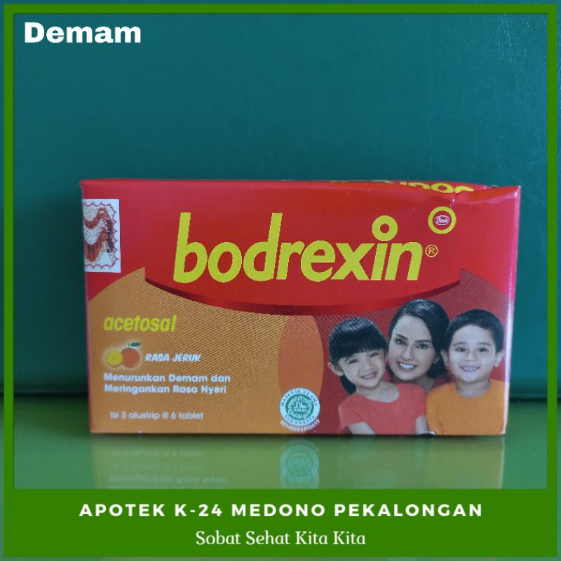 Jual Bodrexin tablet/ Bodrexin syr/anti nyeri/menurunkan demam dan ...