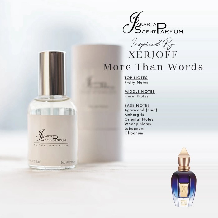 Jual Js Super Premium parfum inspired by XERJOFF More Than Words - 35ml ...