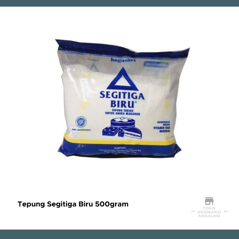 Jual tepung segitiga 500 gram / terigu segitiga kemasan 500gr | Shopee ...