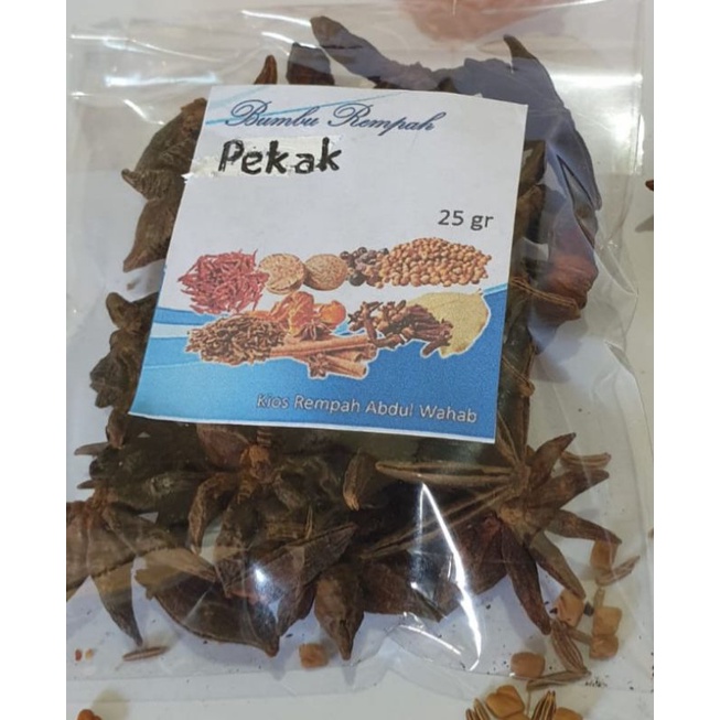 Jual Bunga Lawang / Pekak 25 gram, bumbu rempah wahab | Shopee Indonesia