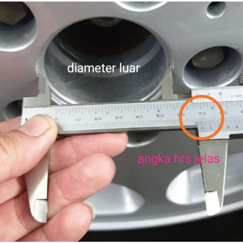 Jual cara mengukur diameter dop velg luar dan dalam | Shopee Indonesia
