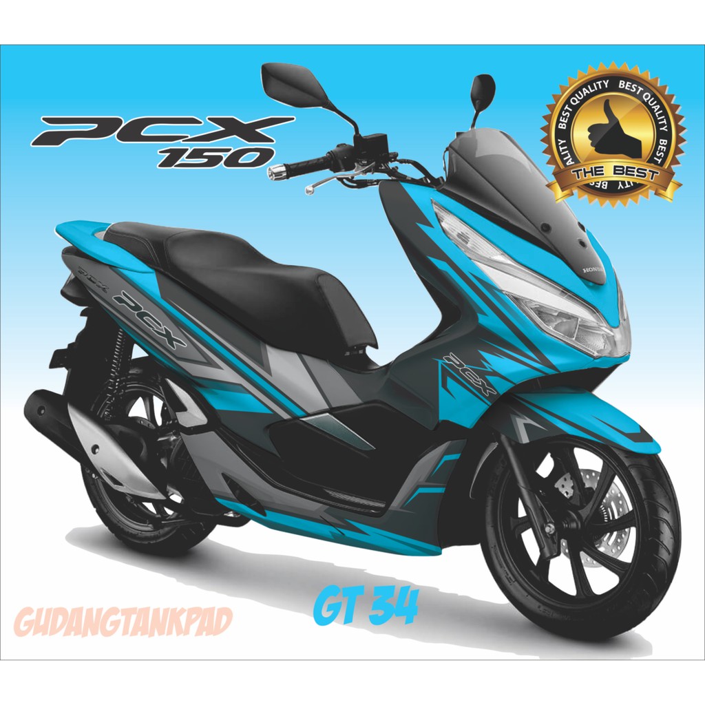 Jual DECAL STICKER PCX 150 LAMA/ DECAL PCX 150 OLD FULL BODY,, | Shopee ...