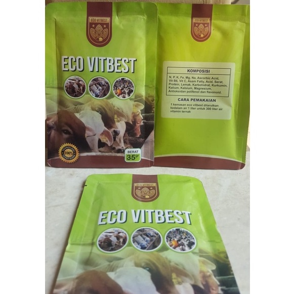 Jual ECO VITBEST PAKAN TERNAK / SUPLEMEN / VITAMIN ORIGINAL UNTUK UDANG ...