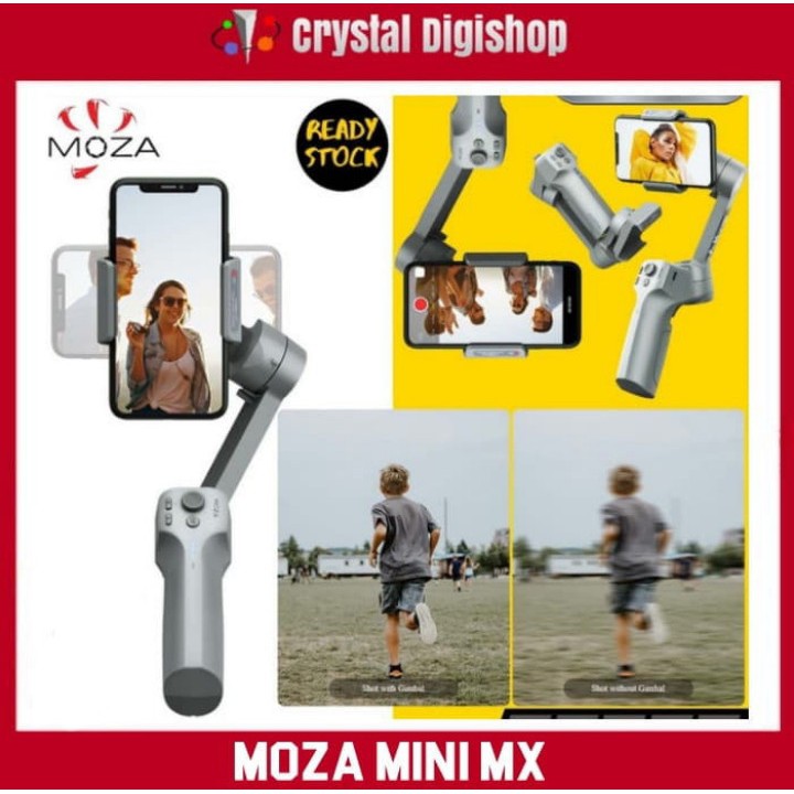 Jual Moza Mini MX 3-Axis Gimbal Stabilizer Handheld Smartphone | Shopee ...