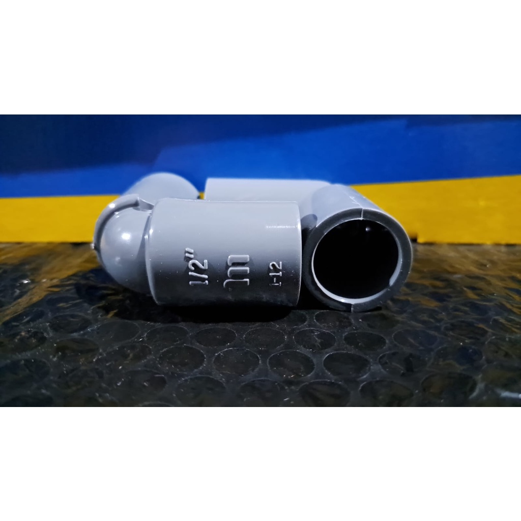 Jual [ SUPRA ] Keni / Knee / L / Elbow Fitting PVC AW Merk SUPRA 1/2 ...