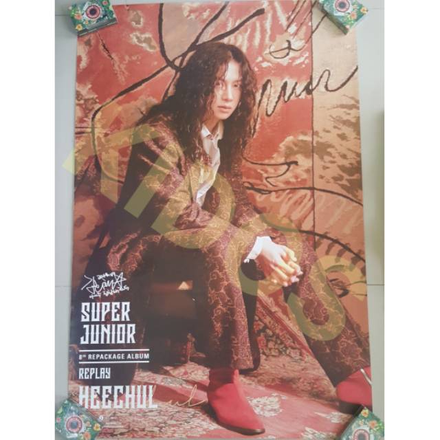 Jual [READY] SUPER JUNIOR REPLAY OFFICIAL POSTER [SPECIAL EDITION ...