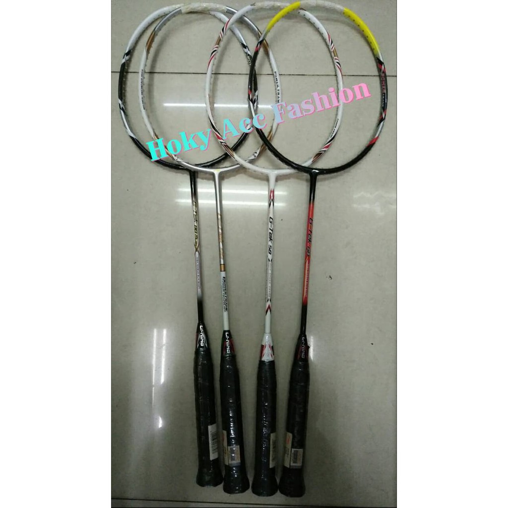 Jual Raket Badminton Lining G-Tek 58/60/98/80muscle (Original) | Shopee ...