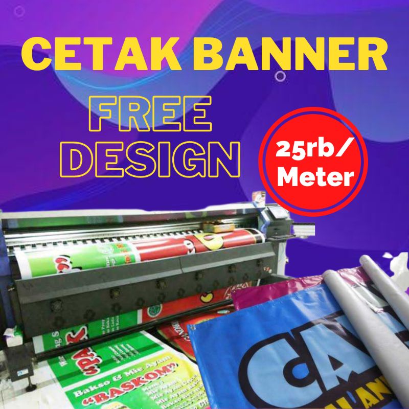 Jual Cetak Banner / Custom Banner / Bikin Banner / Spanduk / Papan ...