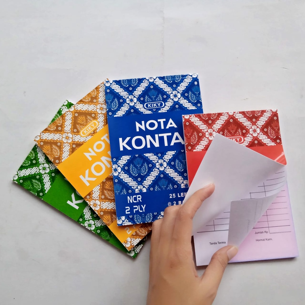 Jual NOTA KECIL I KIKY NOTA KONTAN 2 PLAY 1 PAK ISI 10 BUKU | Shopee ...