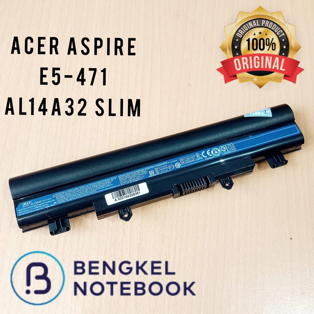 Jual Baterai Acer Aspire E14 E15 Acer Aspire E5-411 E5-421G E5-471G E5-471PG E5-511G E5-511P E5 ...