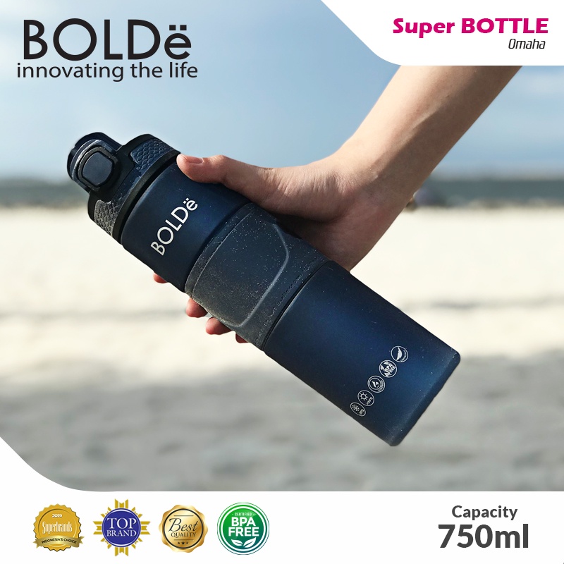 Jual BOLDe Botol Minum / Super Bottle Omaha 750 ML | Shopee Indonesia