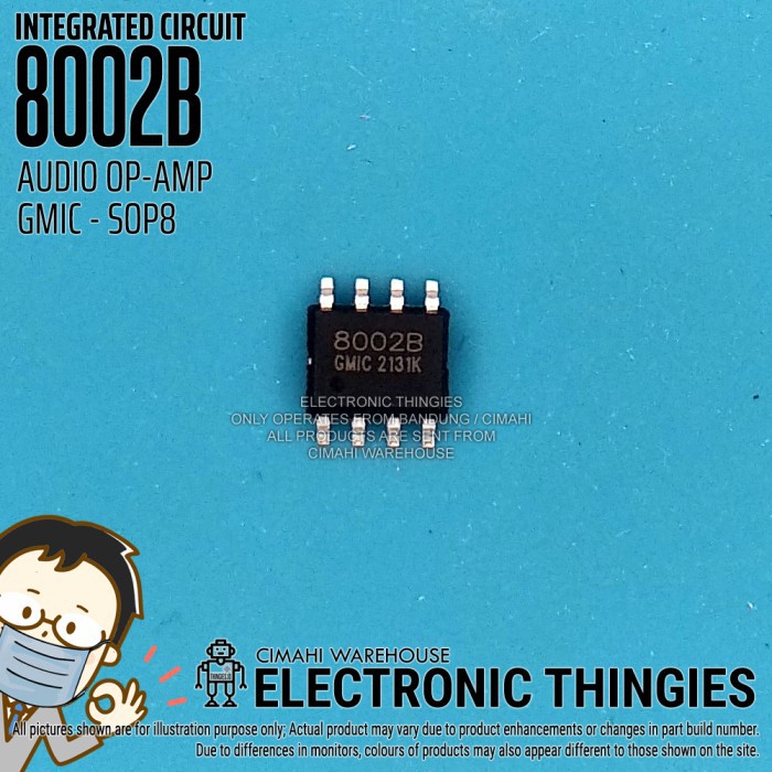 Jual 8002B SOP8 GMIC AUDIO OPAMP | Shopee Indonesia
