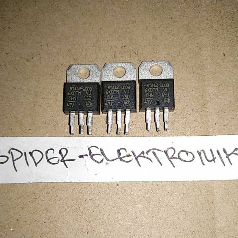Jual TRIAC BTA12-600B 12a 600v | Shopee Indonesia